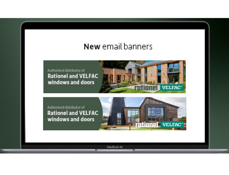 New dual brand email banners - Distributor - Rationel